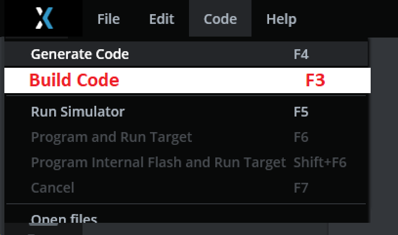 Solved: GfxDesigner: add menu option 'Code > Build Code' - STMicroelectronics Community