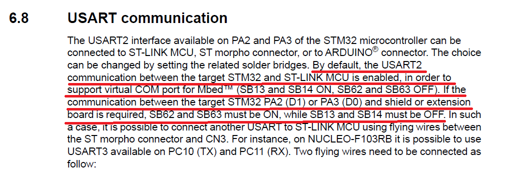 Solved: how to use UART2 independently - isolated from ST ... - STMicroelectronics Community