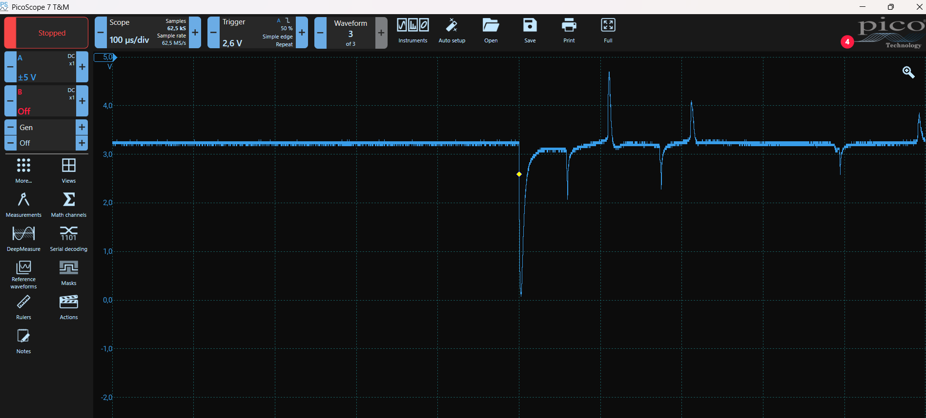 Solved: False EXTI12 Interrupt Falling Edge Triggering - STMicroelectronics Community