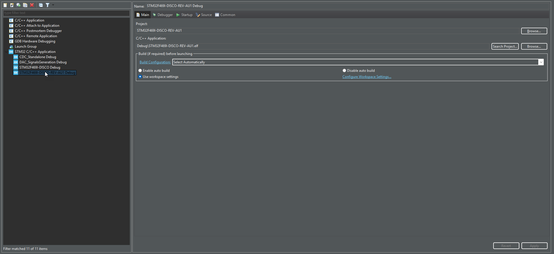 Debug Mode not Working STM32F469I-DISCO in STM32Cu... - STMicroelectronics Community