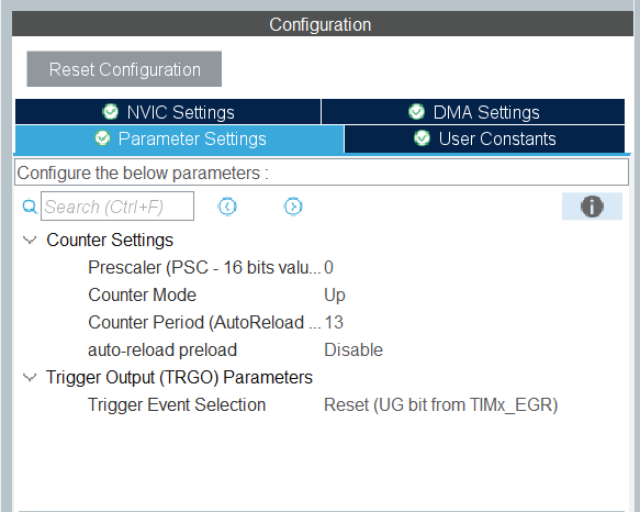 Solved: STM32G0B1 Timer 6 - program crash when timer start... - STMicroelectronics Community