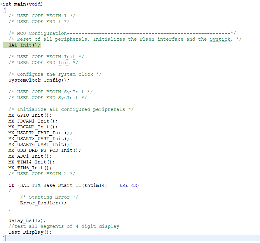 Solved: STM32G0B1 Timer 6 - program crash when timer start... - STMicroelectronics Community