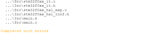Solved: SDK6.3.2 completed with error - STMicroelectronics Community