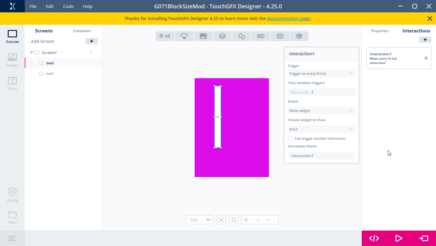 Solved Touchgfx 425 New Partial Framebuffer Strategy Imp