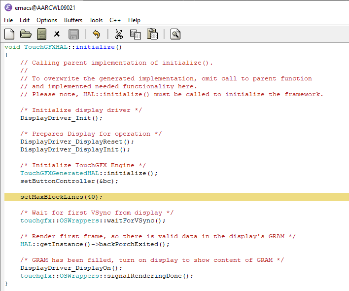 Solved Touchgfx 425 New Partial Framebuffer Strategy Imp Stmicroelectronics Community