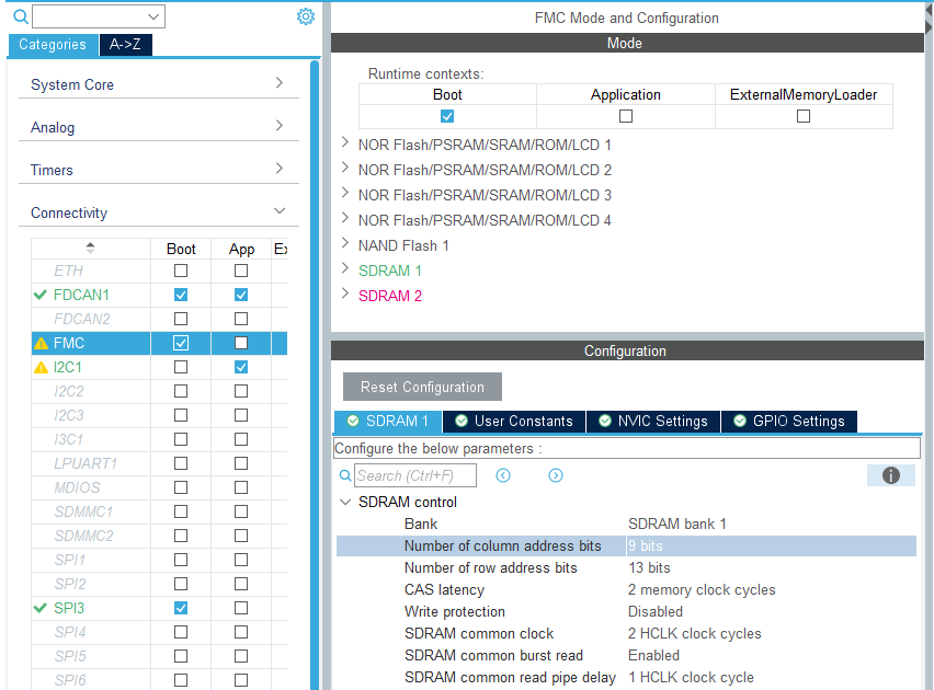 STM32CubeIDE in combination STM32H7Rx/7Sx some err ...