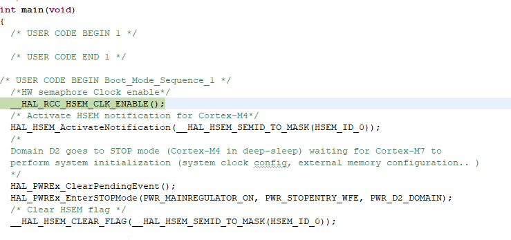 Solved: STM32H755 Dual Debug Startup Problem - STMicroelectronics Community