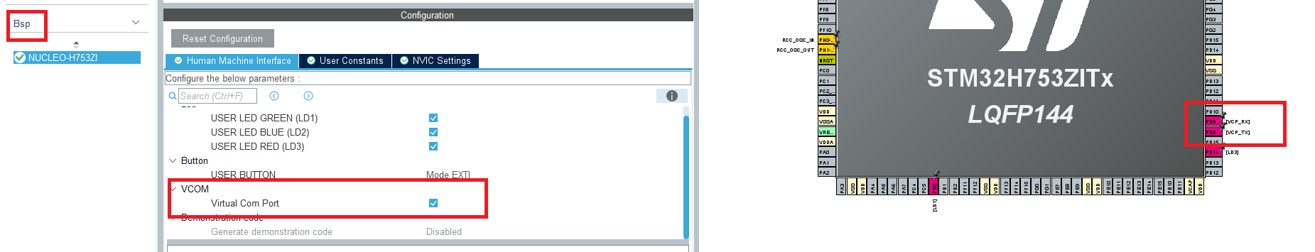 Solved: NUCLEO-H753ZI: Communication with PC - STMicroelectronics Community