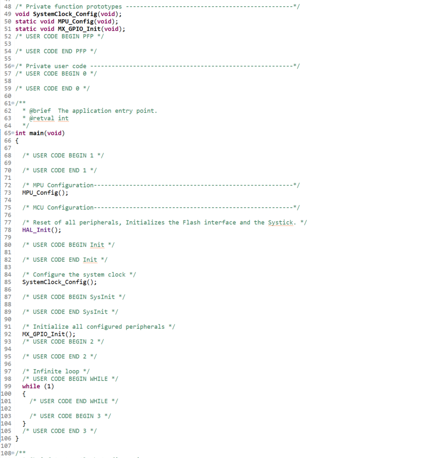 CubeMX uncheck "Generate Code" not working. BUG - STMicroelectronics Community
