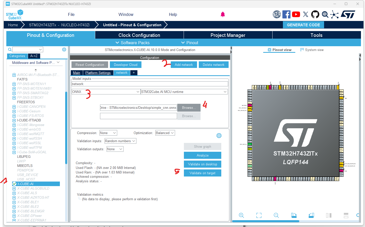 Solved: Deploying a deep learning model on NUCLEO-H753ZI - Page 2 - STMicroelectronics Community