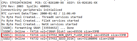 CubeMx does not configure FileX properly - Bugs - STMicroelectronics Community