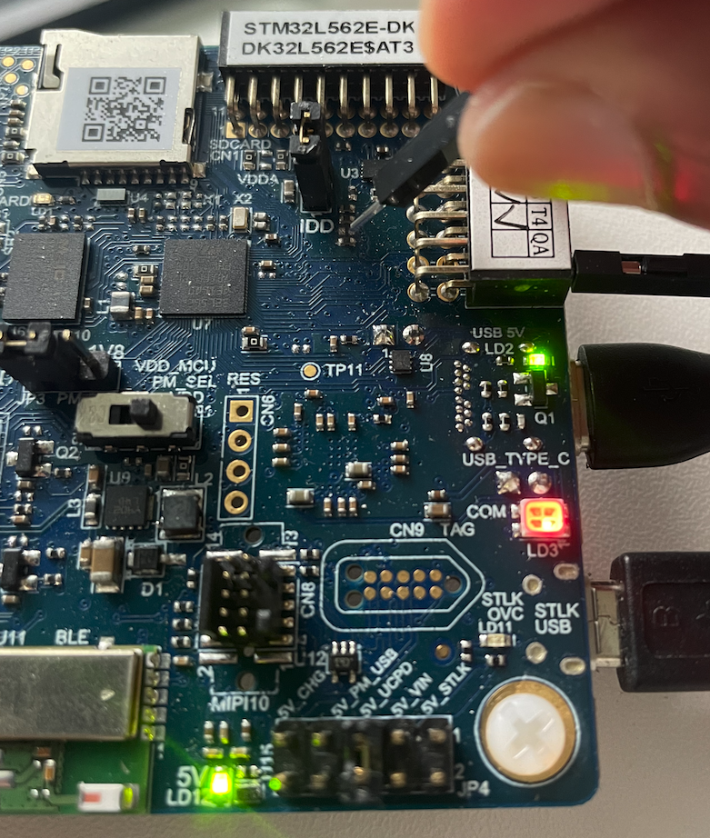 Solved: How to solve Error: ST-LINK error (DEV_TARGET_NOT_... - STMicroelectronics Community