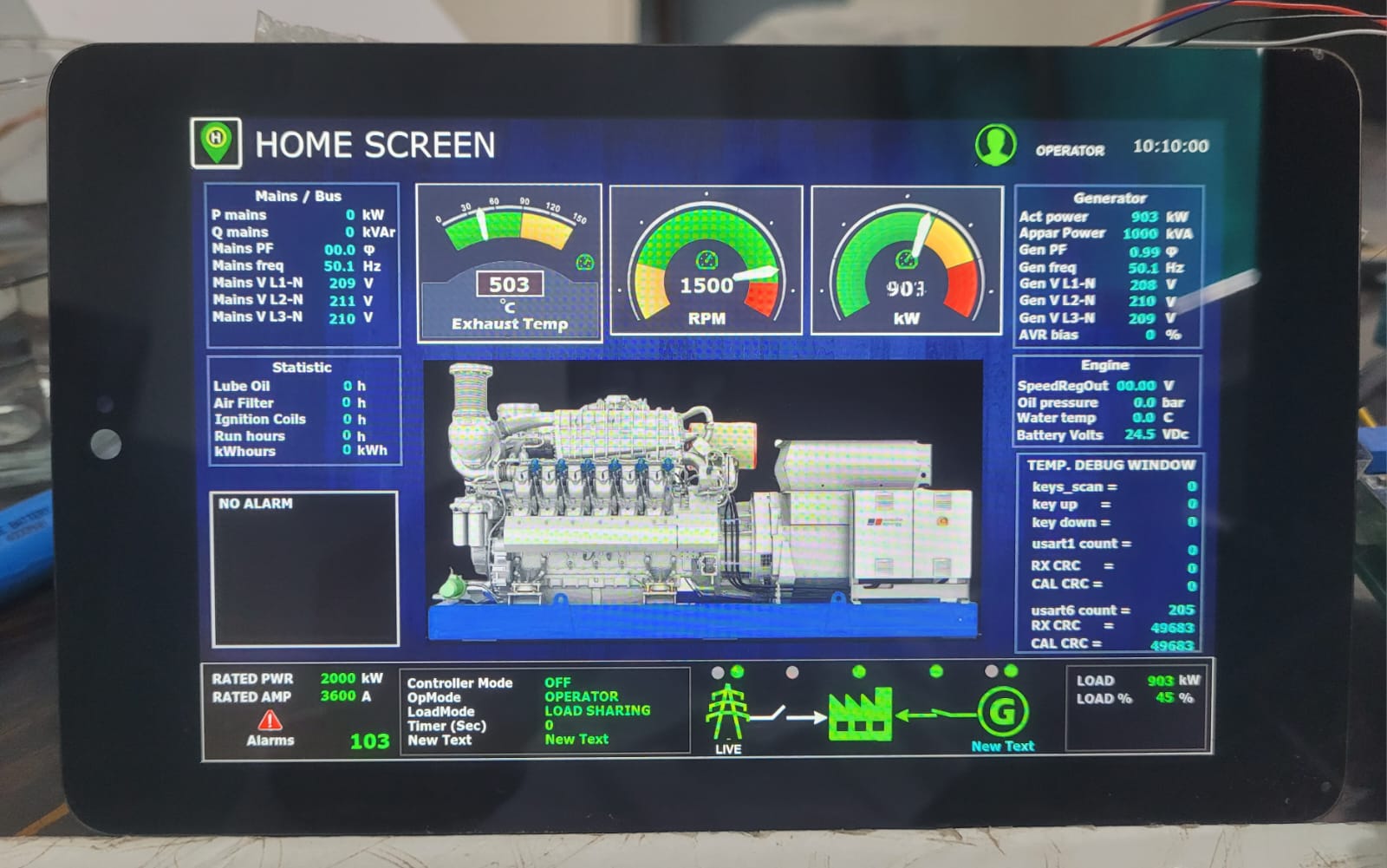 Solved: My project on STM32H7 Riverdi 7 inch screen doesn'... - STMicroelectronics Community