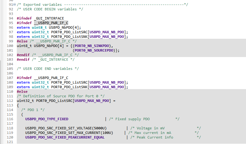Issue With Macros After Generating Code Using Stm3