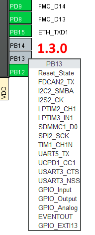 STM32H5 MCU Package Update Changes Peripheral Pino... - STMicroelectronics Community