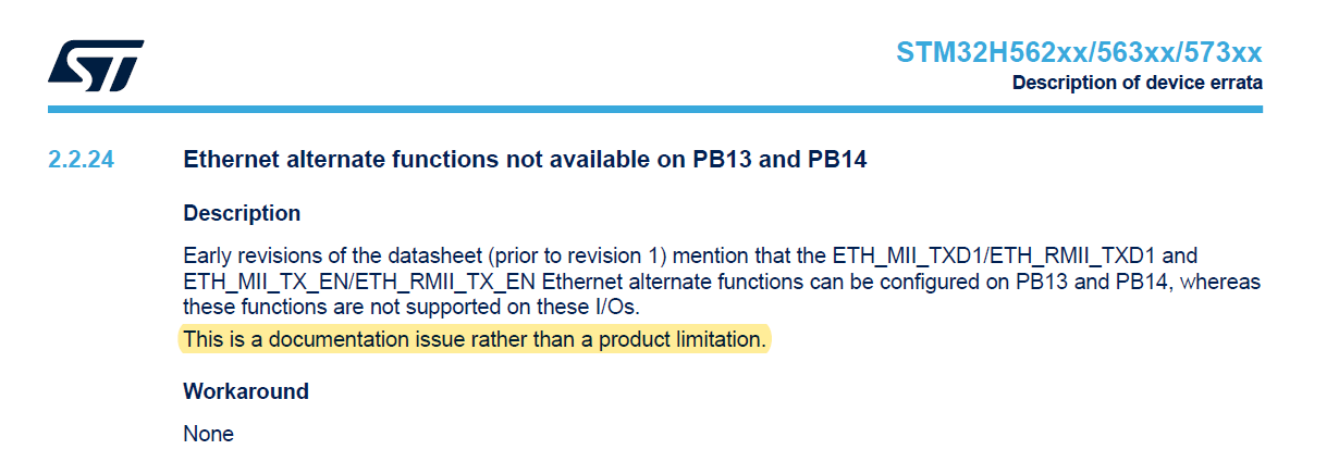 STM32H5 MCU Package Update Changes Peripheral Pino... - STMicroelectronics Community