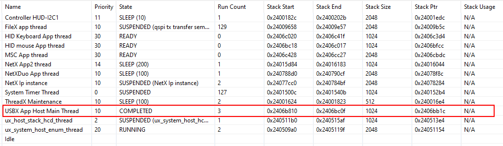 ThreadX / AzRtos - garbage collection? - STMicroelectronics Community
