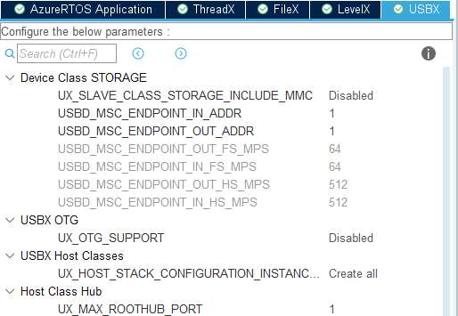 CubeMx MAJOR BUG in UsbX configuration.... - STMicroelectronics Community
