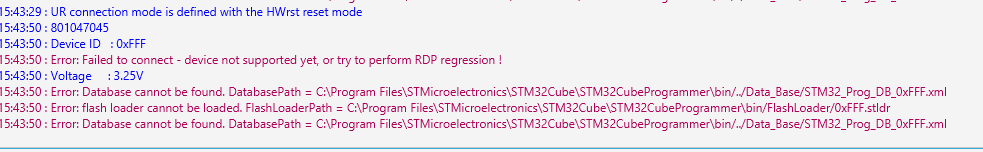 Solved Stm32cubeprogrammer Cannot Connect To Mcu Using J Page 2 Stmicroelectronics 5540