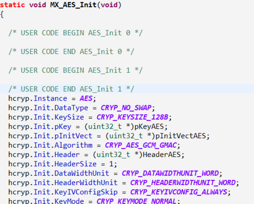 Solved: STM32U585: AES GCM Tag mismatch - STMicroelectronics Community