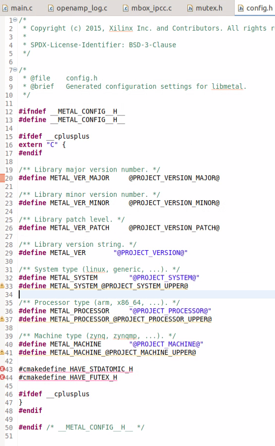 OpenAMP Middleware File Generation Issues in STM32... - STMicroelectronics Community