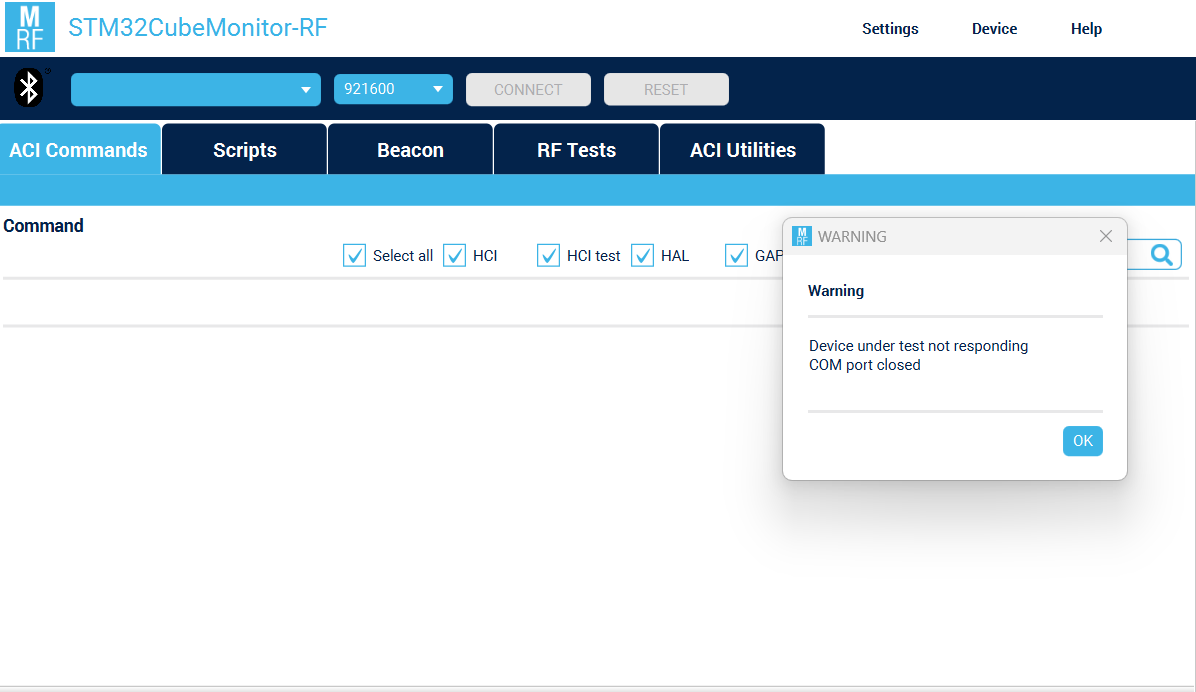Solved: Issue connecting the NUCLEO-WB05KZ to the STM32Cub... - STMicroelectronics Community