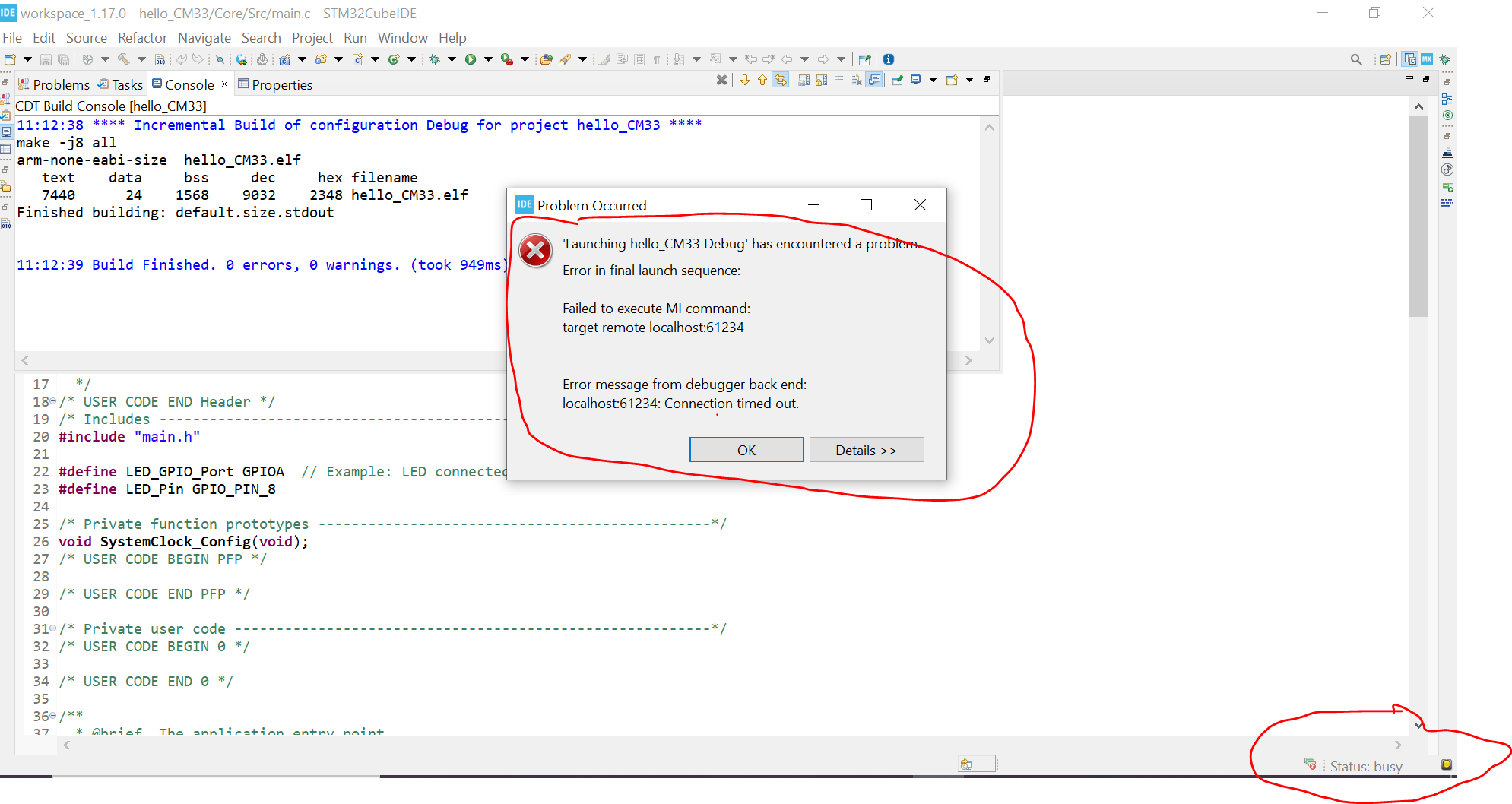 Cannot Connect To Stm32mp257f Ev No Stm32 Target Stmicroelectronics Community