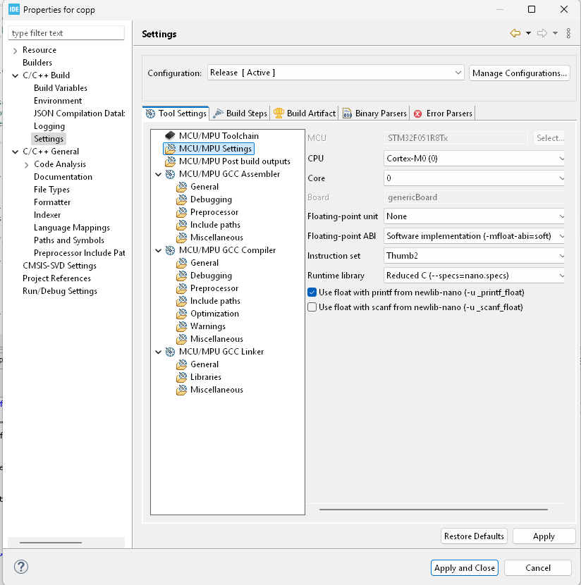 Solved Save Flash When Using Printf And Floating Point On