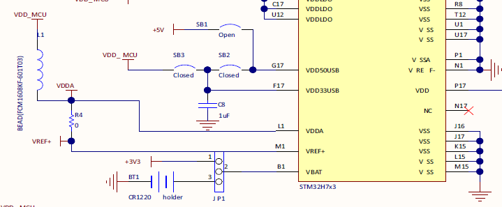 Solved: VREF+ on the STM32H743VIT6 - STMicroelectronics Community