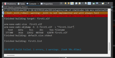 Configuring USART3 error while deploying deep lear... - STMicroelectronics Community