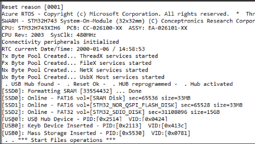 Solved: usbX host class under azrtos - Has anyone used thi... - STMicroelectronics Community