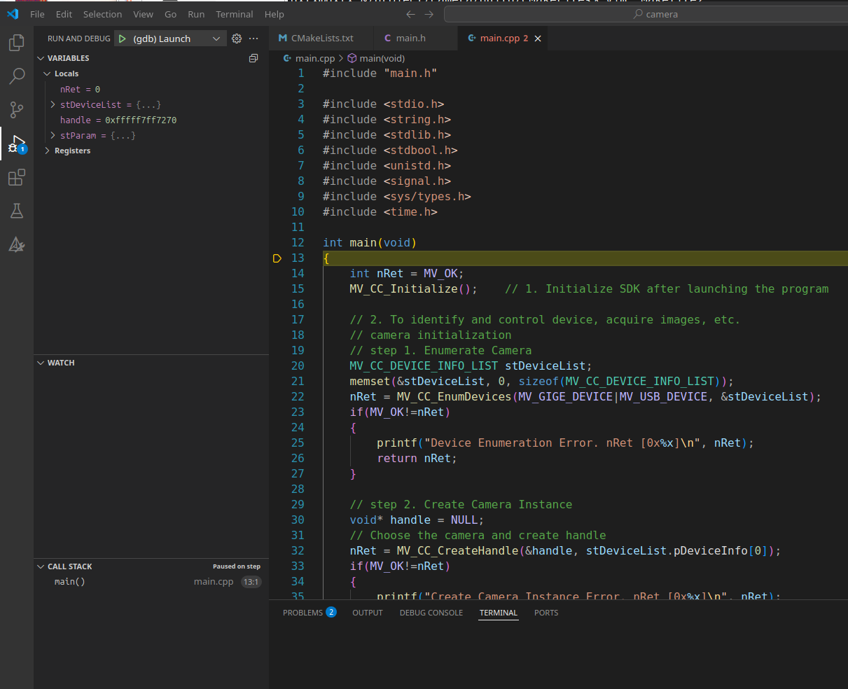 vscode debug Global variables issue - STMicroelectronics Community
