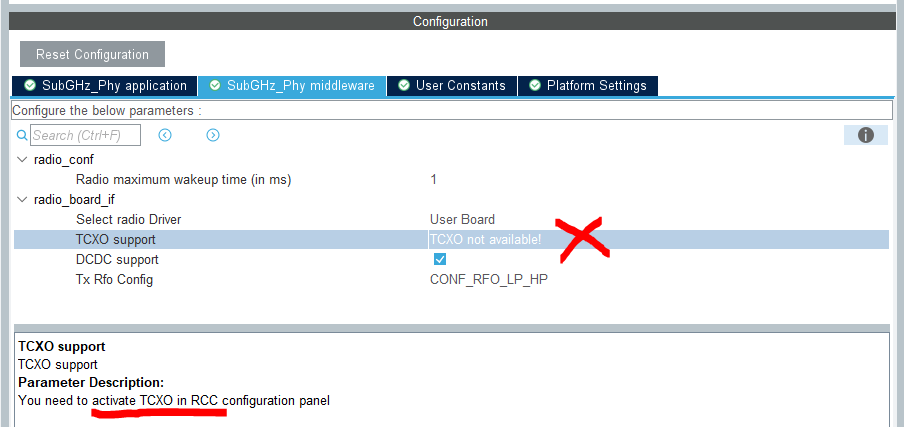Solved Tcxo Not Supported By Subghzphy Middleware In Stm Stmicroelectronics Community