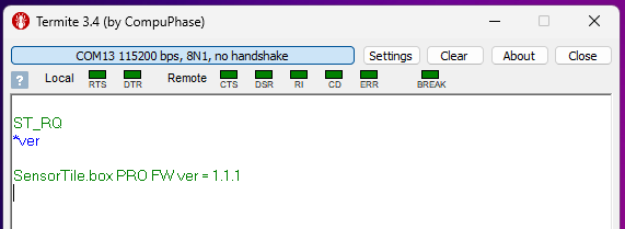 stuck trying to get STEVAL MKBOXPro connected - STMicroelectronics Community