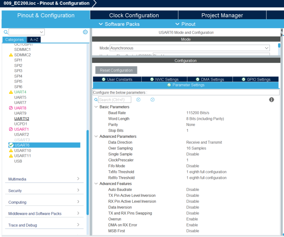 How To Configure Gpdma In Stm32h563zi For Usart Stmicroelectronics Community
