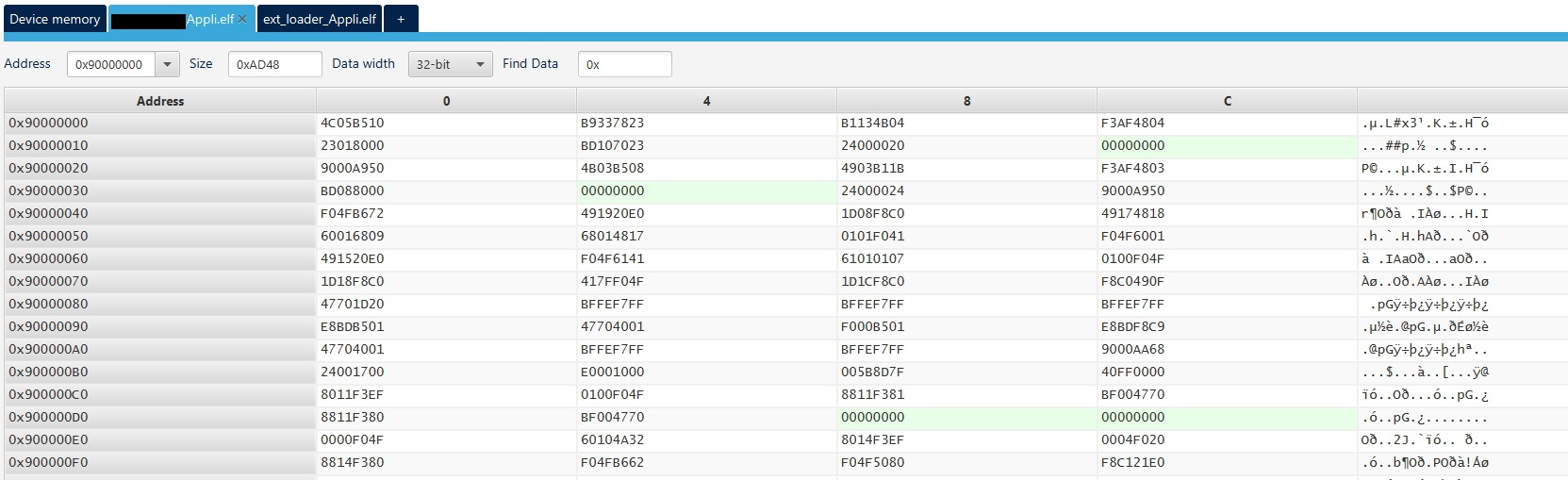external memory loader for STM32H7S3L8H not workin ...