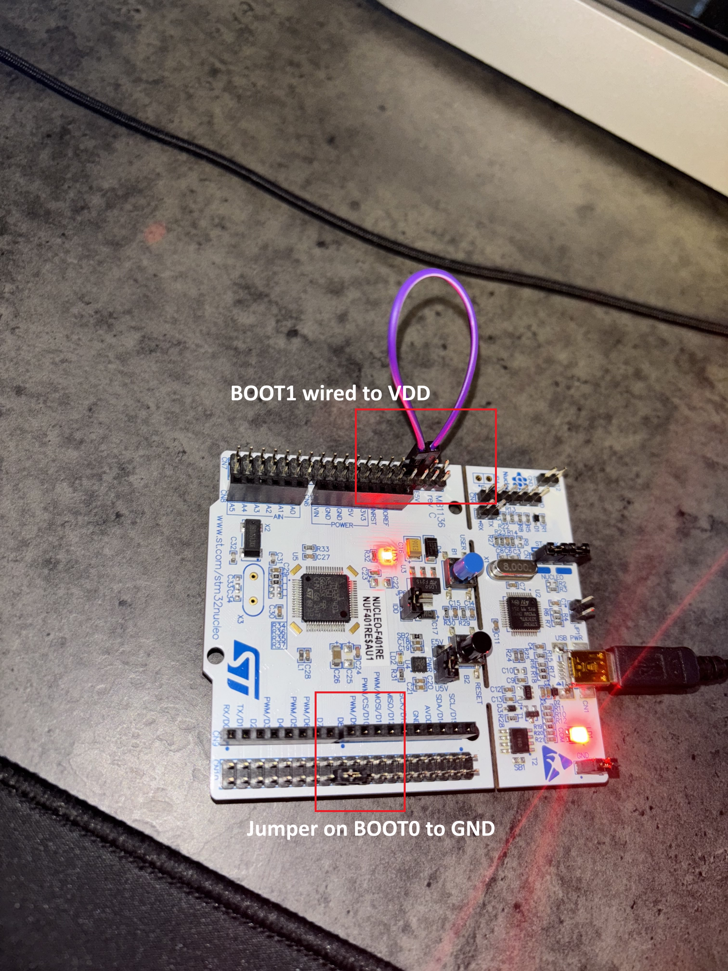 Bootloader over UART with Nucleo-64 Board(MB1136) ... - STMicroelectronics Community