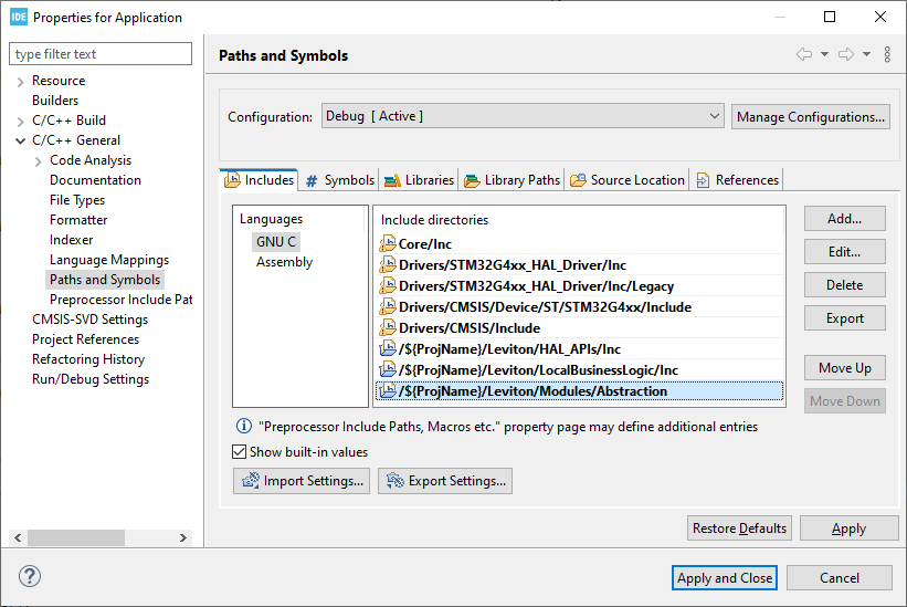 Solved How Can I Add Files To A Stm32cubeide Project As L Stmicroelectronics Community