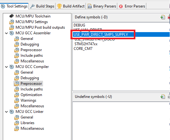 Solved: SMPS Configuration for STM32H7 - STMicroelectronics Community