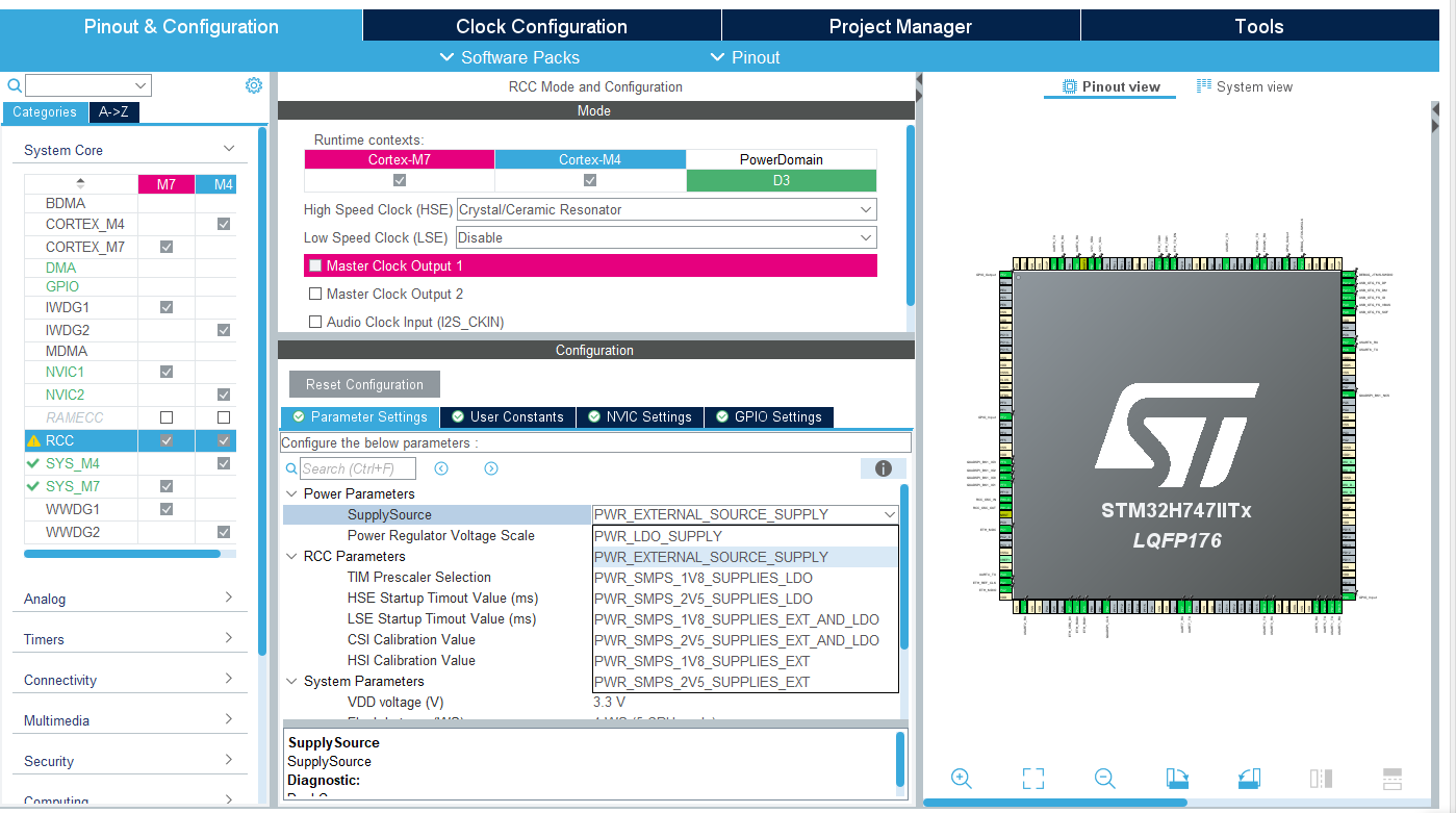 Solved: SMPS Configuration for STM32H7 - STMicroelectronics Community