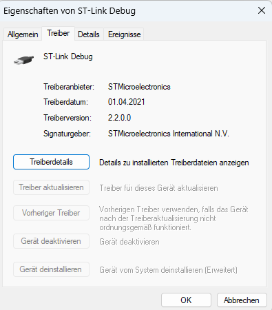 Solved: CubeIDE 1.18 cannot detect ST-Link anymore - STMicroelectronics Community