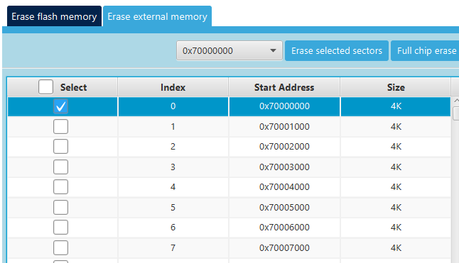 Solved Stm32cubeprogrammer Erasing External Flash Multipl