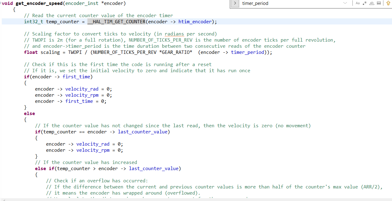 Encoder mode - STMicroelectronics Community