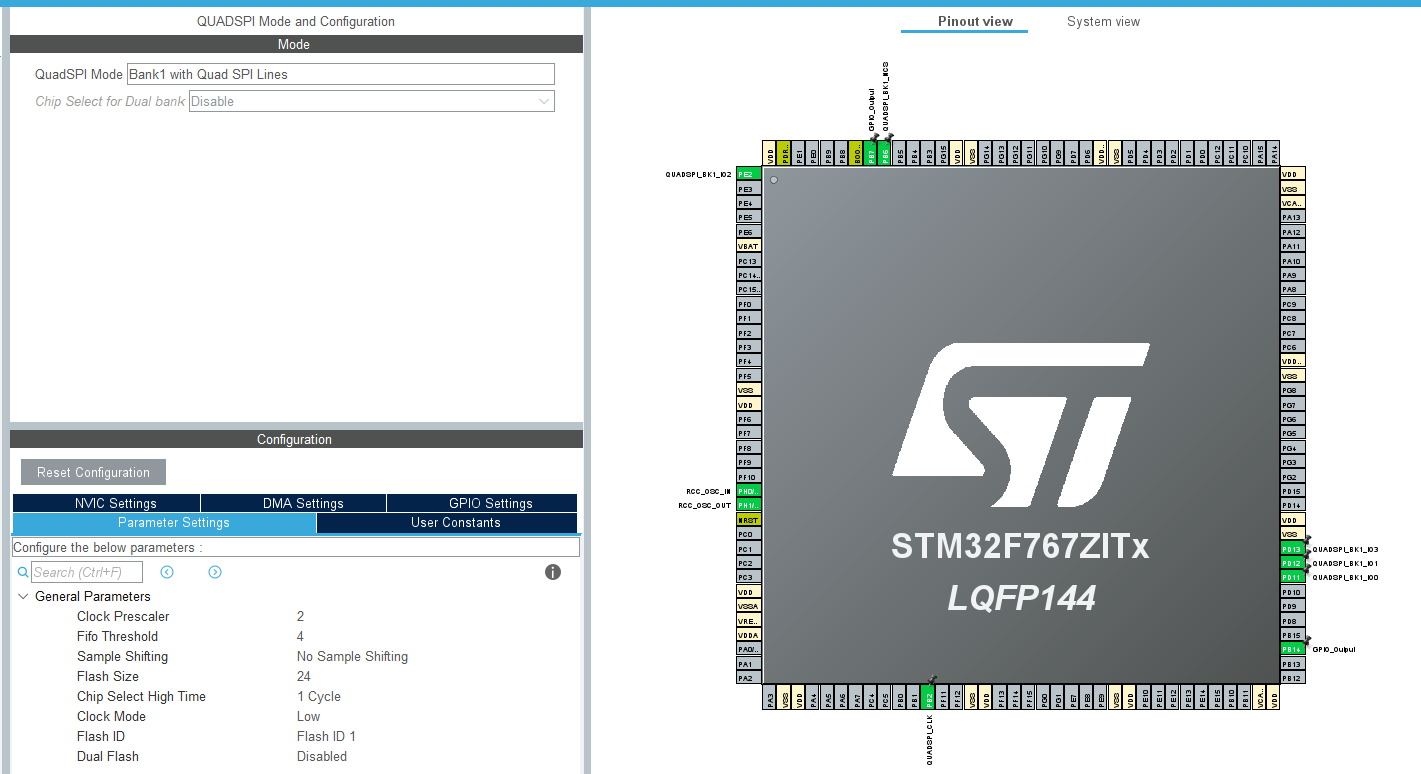 Solved: Interfacing Nucleo F767ZI Board with W25Q256JV usi... - STMicroelectronics Community