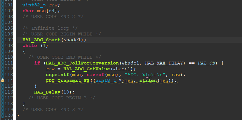 Solved: STM32 ADC Error - STMicroelectronics Community