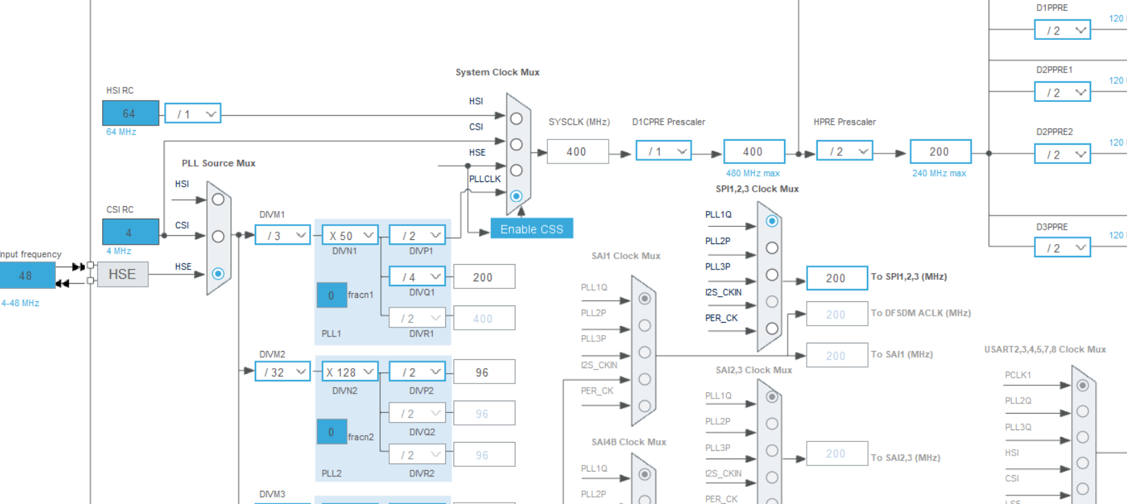 Solved: SPI Speed delay nucleo H755 - STMicroelectronics Community