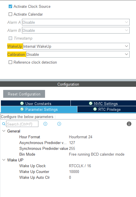 stm32U545RE_Q RTC wake up from standby mode - STMicroelectronics Community