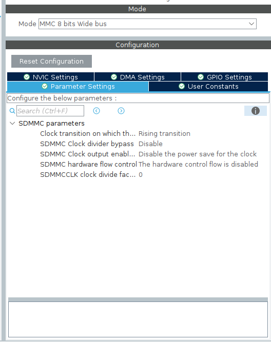 Stm32l451 Emmc Crc Error At Init When Reading Ex