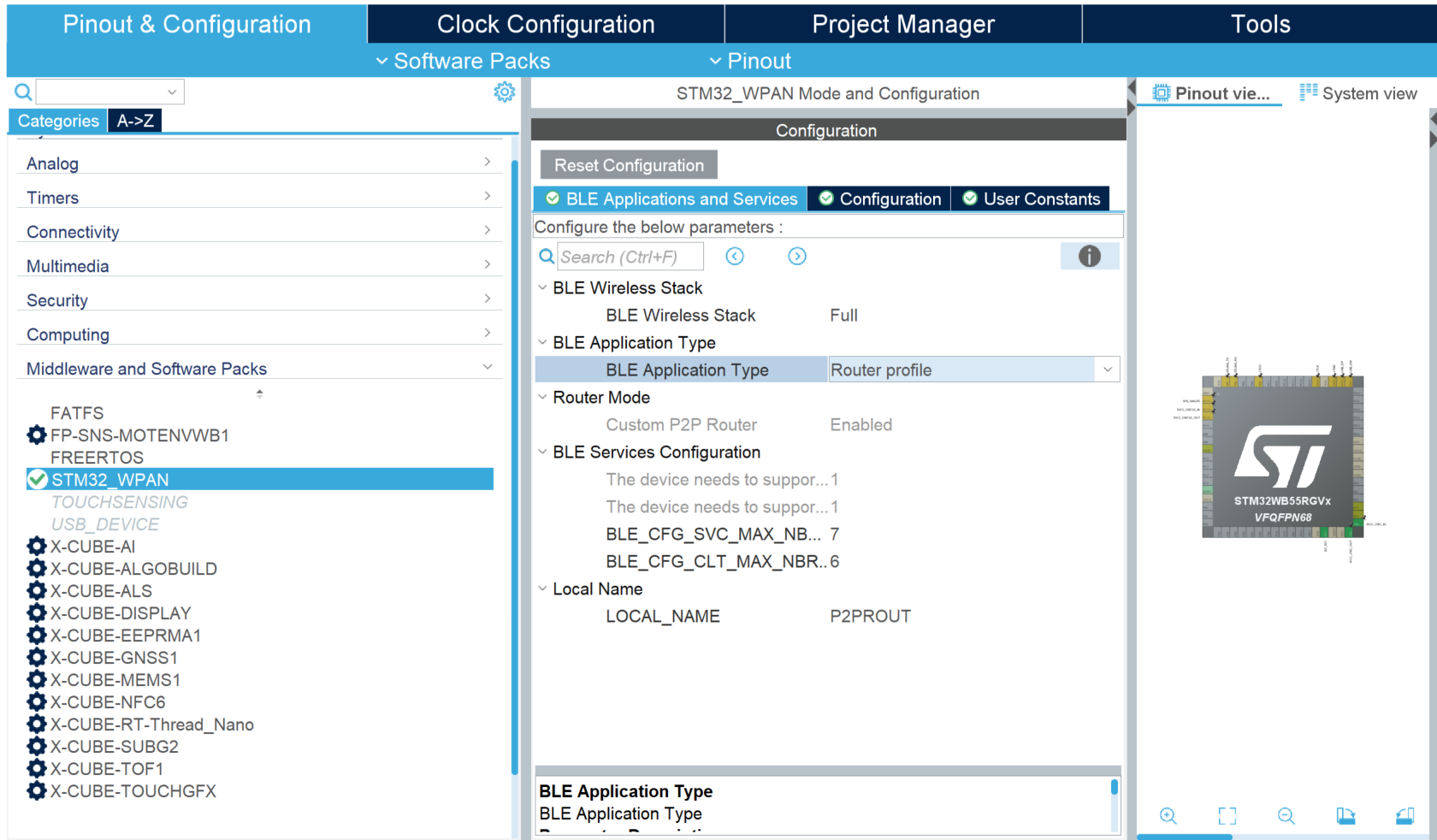 Solved Add Scan Request To Ble Custom Example Stmicroelectronics Community