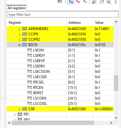 Solved: STM32G0B1RC LSCO output on PA2 even the LSCOEN=0 - STMicroelectronics Community